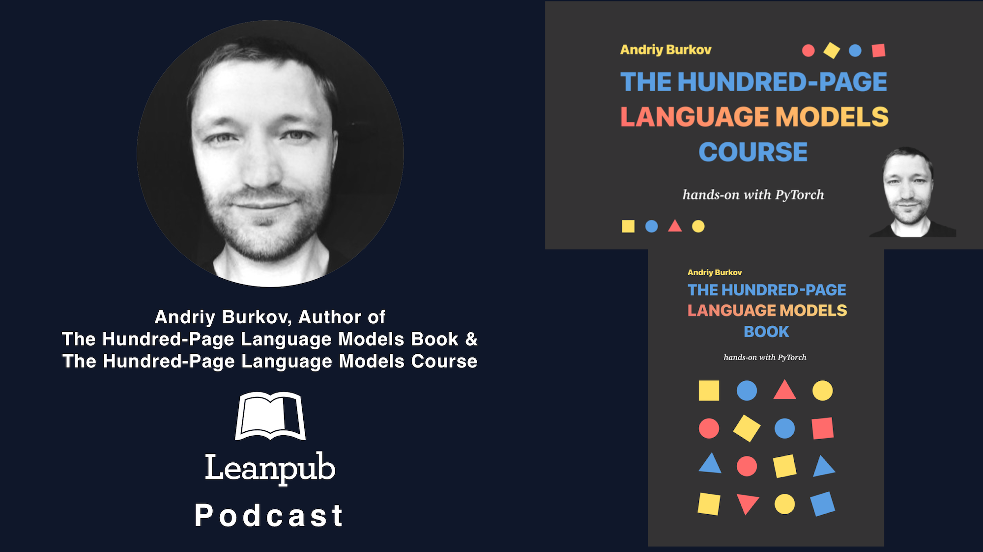The Leanpub Podcast 🎙️ Feat. Andriy Burkov, Author of The Hundred-Page Language Models Book and ...