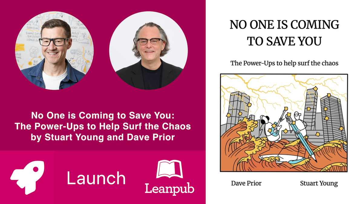 Leanpub Book LAUNCH 🚀 No One is Coming to Save You by Stuart Young and ...