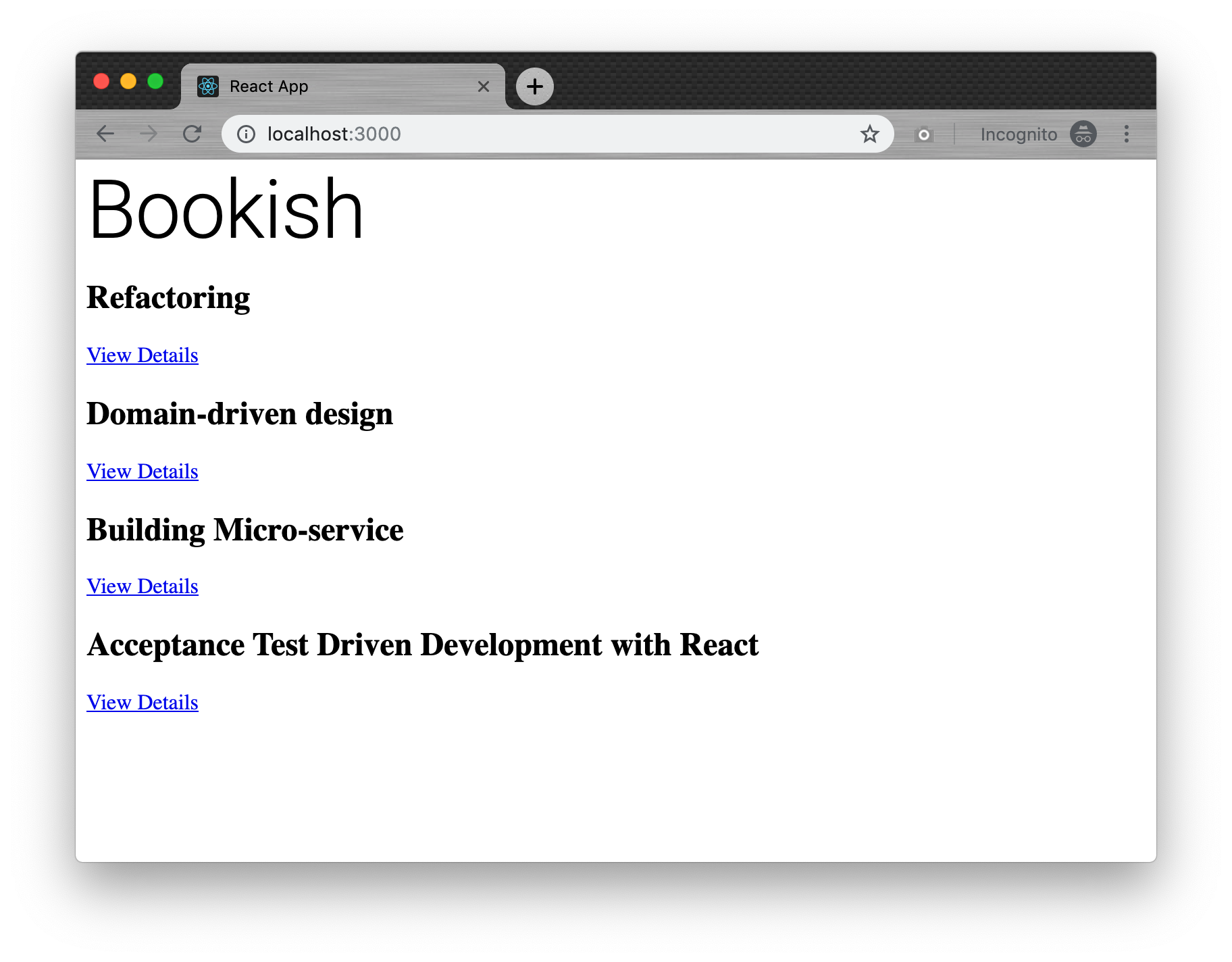 Read Mastering Test Driven Development With React Leanpub